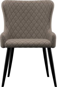 vidaXL Jídelní židle 2 ks textil [282518] Barva: taupe