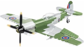 Stavebnice cobi 5865 ii ww spitfire mk. xvi bubbletop 1:48