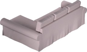 Potah na pohovku IKEA Backabro rozkládací se šezlongem barva růžová látka pletený vzor