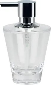 Spirella MAX Acryl dávkovač mýdla průhledný / plast