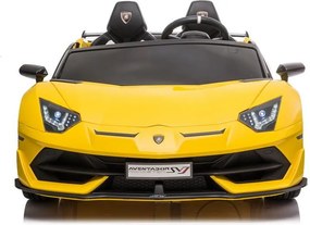 LEAN CARS Elektrické autíčko Lamborghini Aventador SX2028 žluté