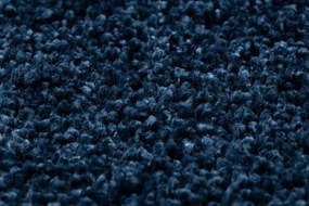 Dywany Łuszczów Kusový koberec Berber 9000 navy kruh - 160x160 (průměr) kruh cm
