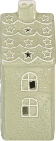 Perníková chaloupka na čajovou svíčku Gingerbread Cott - 11*9*21 cm