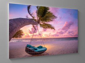 Liox Obraz tropický ráj Rozměr: 120 x 80 cm