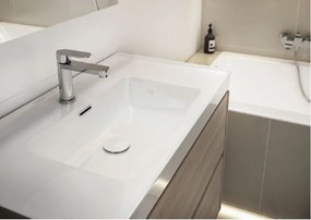 Cersanit Crea BOX skříňkové umyvadlo 100cm, bílá, K114-018