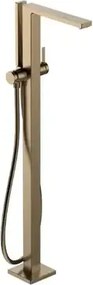 Hansgrohe Tecturis E - Vanová baterie do podlahy kartáčovaný bronz