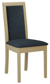 Čalouněná jídelní židle Heven IV, Barva dřeva: černý, Potah: Zetta 297