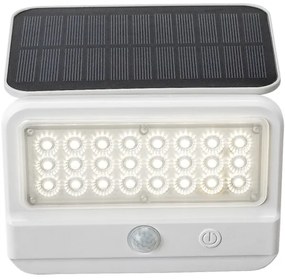 Rabalux 77090 - LED Solární nástěnné svítidlo FLAXTON LED/7W/3,7V IP54 bílá