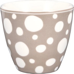 GREEN GATE Latte cup Neva Beige 300 ml, béžová barva, porcelán 300ml