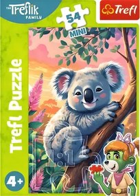 TREFL Puzzle Treflíci: Koala / 54 dílků / 20 x 13 cm