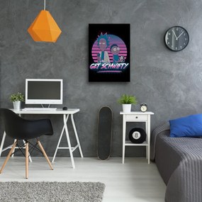 Gario Obraz na plátně Rick a Morty, karaoke - DDJVigo Rozměry: 40 x 60 cm