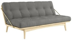 sofa FOLK by Karup - 68*190 cm natural (přírodní) + futon grey 746