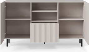 Komoda PAXOS KM-1 150 cm kašmírová/černá