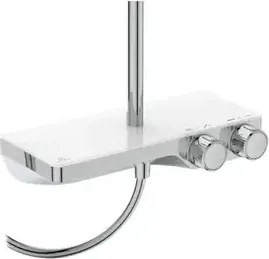 Ideal Standard - Sprchový set s termostatem, průměr 25 cm, 3 proudy, c