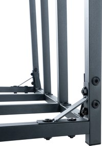 Přístřešek na palivové dřevo Ruston Aluminium L – antracitová