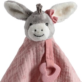 Tchibo - Mazlicí dečka Sterntaler »Oslík Emmi Girl« - barva: růžová