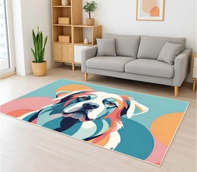TZ Designový koberec Dog Rozměr: 100x150 cm