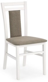 Jídelní židle Norbert bílá/béžová