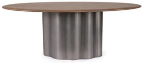 BIZZOTTO Oválný jídelní stůl RAWLING 200X100 cm 0747475