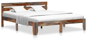 288413 vidaXL Rám postele masivní sheeshamové dřevo 180 x 200 cm