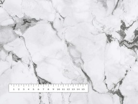 Biante Dekorační obdélníkový ubrus PM-064 Šedý mramor 100x140 cm