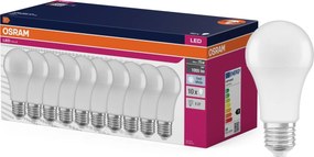 SADA 10x LED Žárovka CLASSIC A75 E27/10W/230V 4000K - Osram