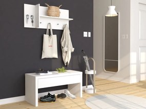 Casarredo - Komfort nábytek Předsíňová stěna FELIX bílá mat
