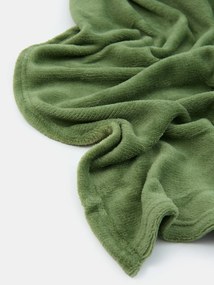 Sinsay - Jednobarevná deka - olivová