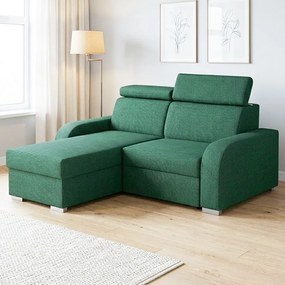 Malá sedací souprava OSLO L | 170x170 | nerozkládací se 2 úložnými prostory | VÝBĚR TKANIN