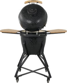 Keramický Kamado BBQ gril BestBerg BBGK-46B / Ø 38,3 cm / černá