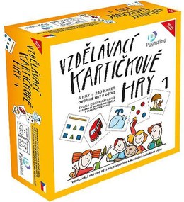 Pygmalino Vzdělávací kartičkové hry 1