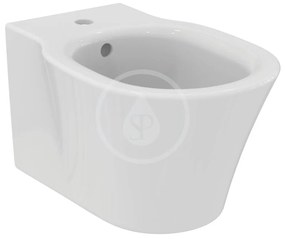 Ideal Standard - Závěsný bidet, 360x540 mm, s přepadem, otvor pro baterii, bílá