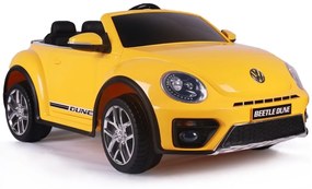 HračkyZaDobréKačky Elektrické autíčko VW Beetle Dune žluté
