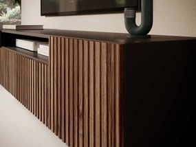 ADRK Furniture Šatní skříň RTV Miro na zavěšení RTV-MIR-BK