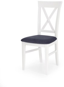 Jídelní židle Bardog (bílá + šedá). 1028100