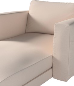 Potah na IKEA Norsborg šezlong s loketními opěrkami barva růžová látka pletený vzor