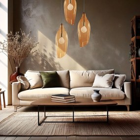 Toolight - Moderní skleněná stropní lampa E27 60W APP892-1CP, černá-zlatá, OSW-05693