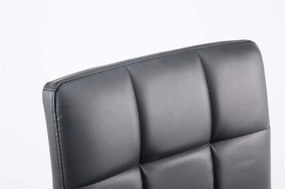 Sada 2 ks relaxační křeslo Palma V2 umělá kůže – černá