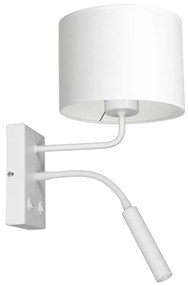 Nástěnná lampa ARDEN 1xE27/60W+1xG9/8W/230V bílá