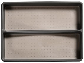Organizér do zásuvky Kubas 23 cm černý