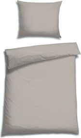 Florella Saténové povlečení Decade Edel Uni Mandel Rozměr: 70x90 + 140x200 cm