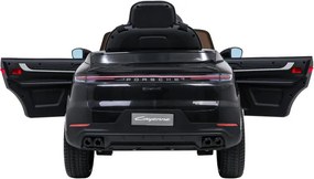 Elektrické autíčko Porsche Cayenne černé