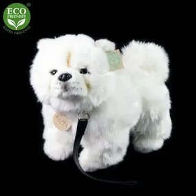RAPPA Plyšový pes čau-čau 30 cm / ECO-FRIENDLY / od 0 měsíců