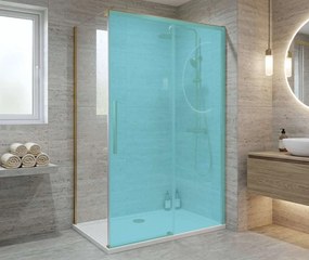 Gelco Lux - Boční stěna 80x200 cm, čiré sklo/zlatá GU5680G