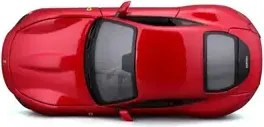 Bburago Ferrari Roma Red / měřítko 1:24