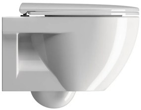 GSI CITY PRO závěsná WC mísa, Swirlflush, 35x52cm, bílá ExtraGlaze 911611
