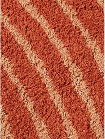 Pratelný/ručně tkaný bavlněný dětský koberec v terakotové barvě 75x120 cm Snuggle Elodie – Hanse Home
