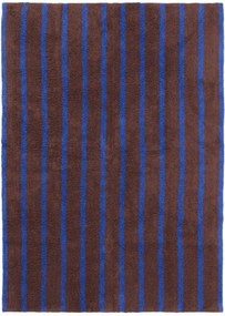 Modrý/hnědý bavlněný koberec 200x300 cm Mika – Jotex