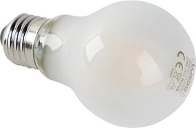 Sada 5 stmívatelných LED žárovek s mléčným sklem E27 4W 320lm 2700K