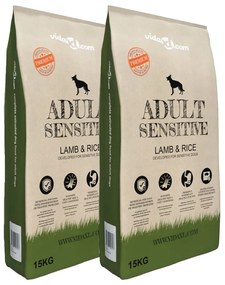 Prémiové psí granule Adult Sensitive Lamb & Rice, 2 ks, 30 kg